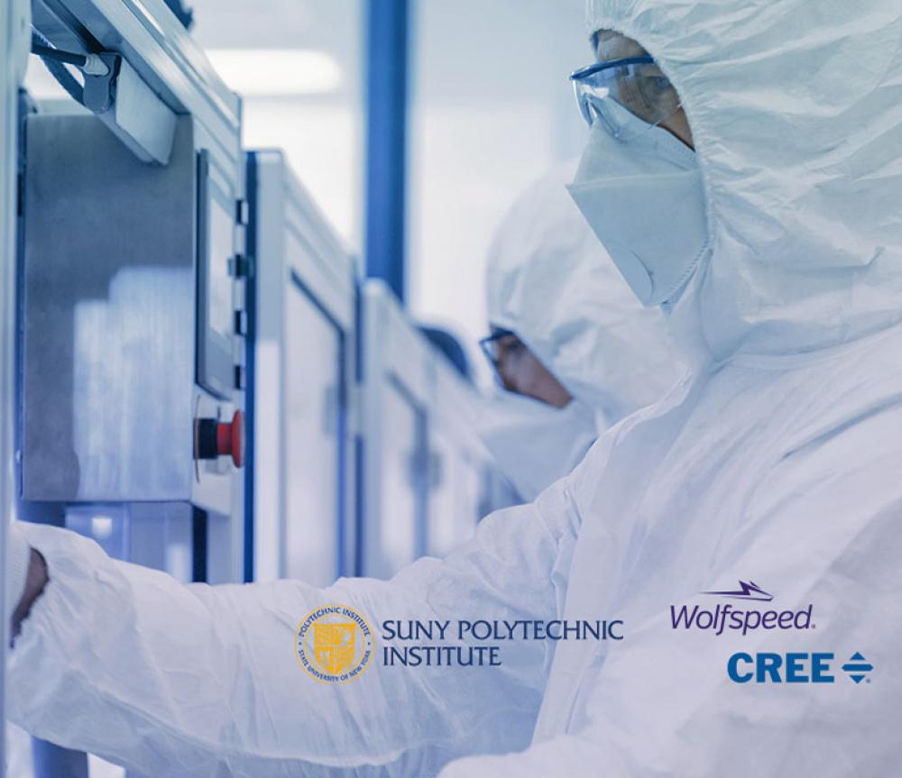 News Release: SUNY Poly Students Receive Cree | Wolfspeed Scholarships | SUNY Polytechnic Institute